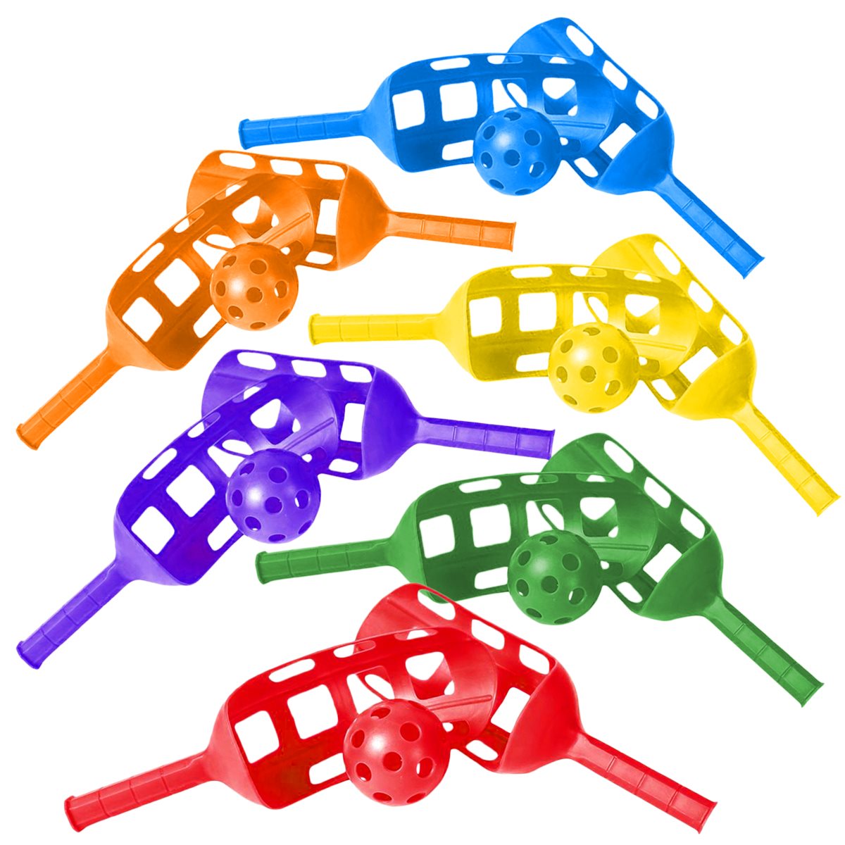 12 scoops with 6 balls