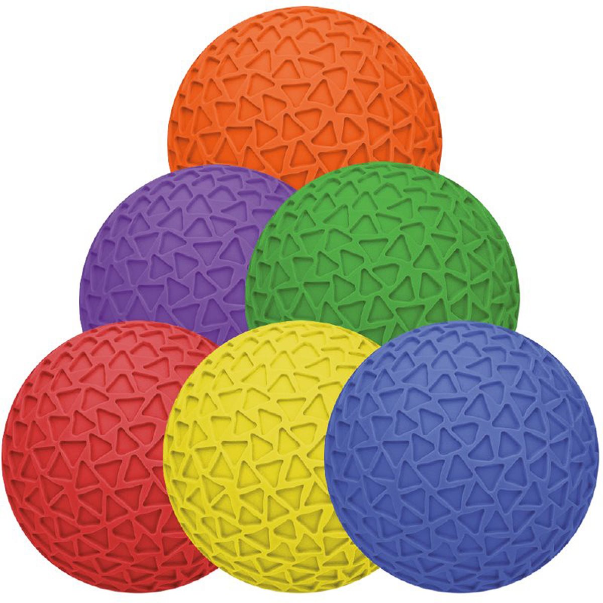 High-Density Foam and Rubber Bouncy Ball, 3"